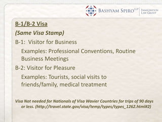 B1 B2 Visitor Visas How To Apply And What To Expect | PPTX