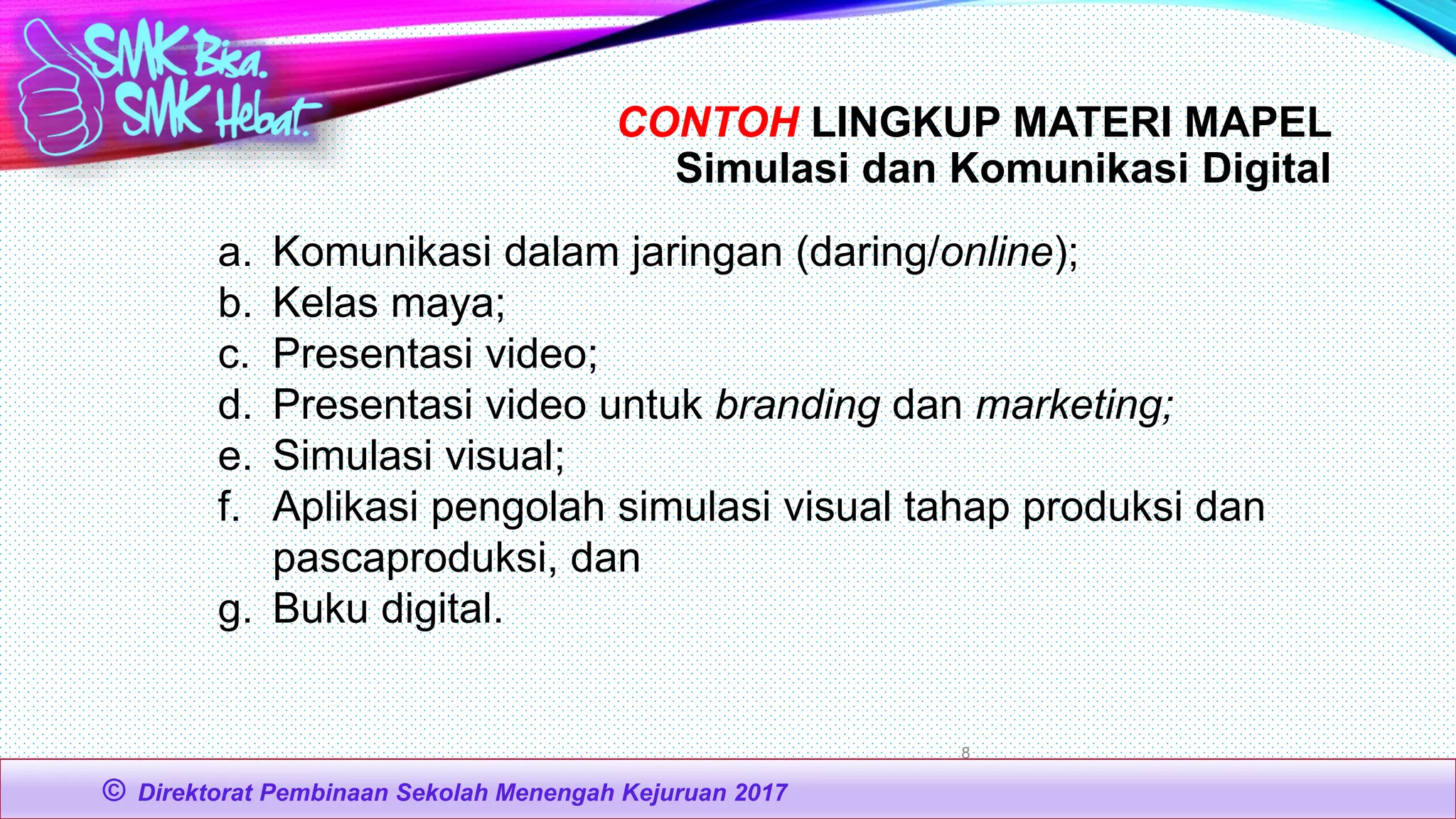 analisis materi pembelajaran | PPTX