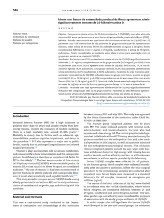 Revista Brasileira de Ortopedia 2016 Guerra | PDF