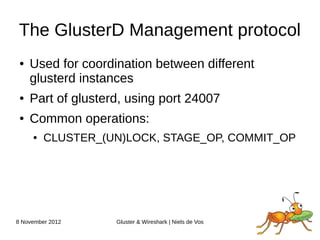 Gluster wireshark niels_de_vos | PPT