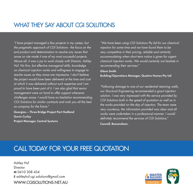 CGI Solutions Brochure 2015 | PDF