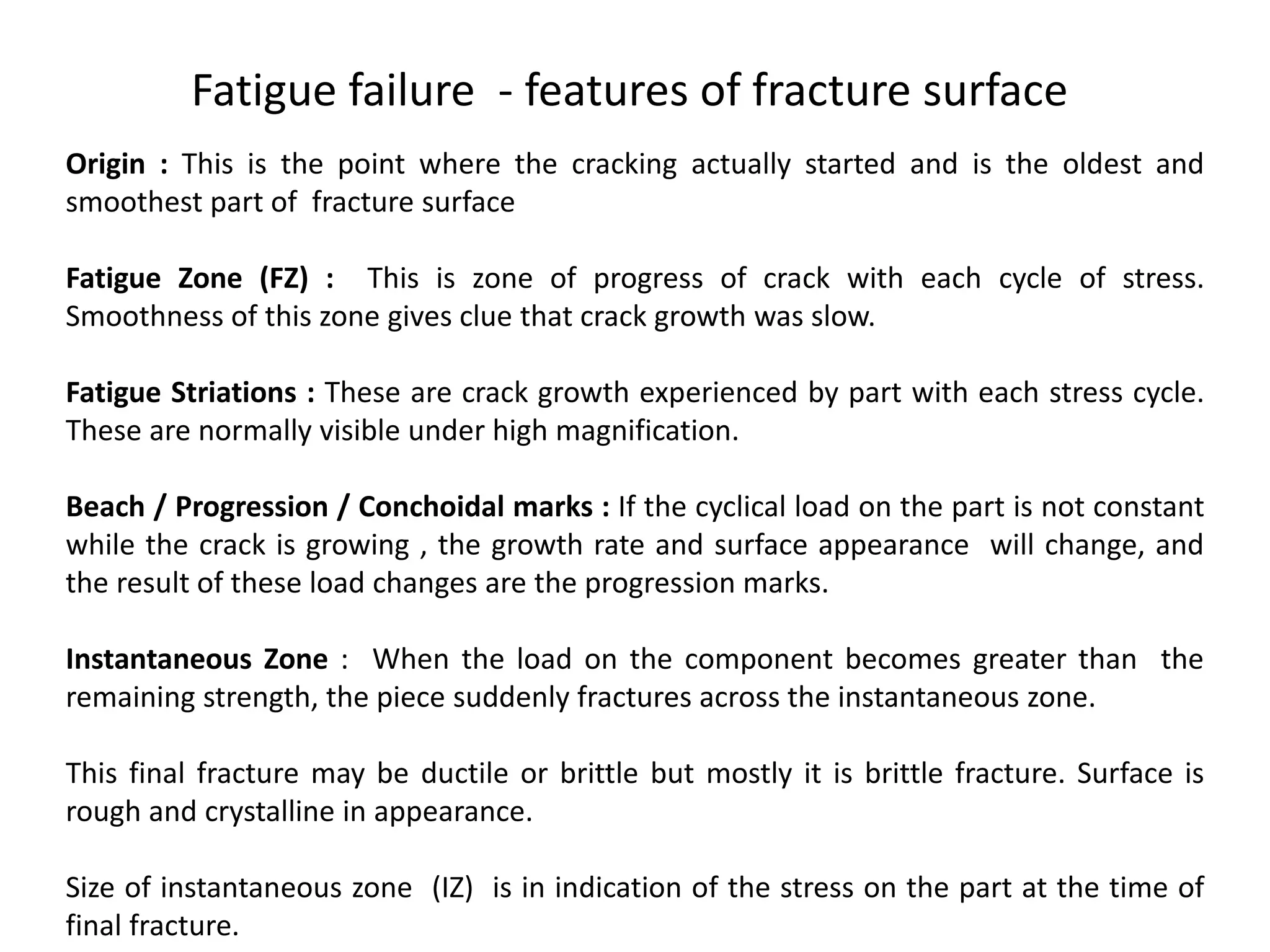 RCA - Mechanical component failure analysis - Part 1 | PPTX