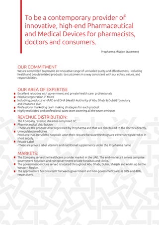 Propharma Company Profile V8 | PDF