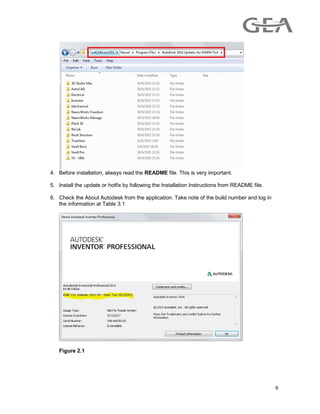 Autodesk Updates and Hotfixes | PDF