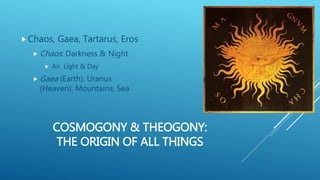 Greek Mythology Setting the Scene | PPT