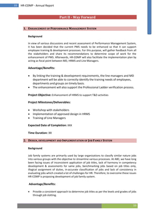 HRC-COMP Annual Report | PDF