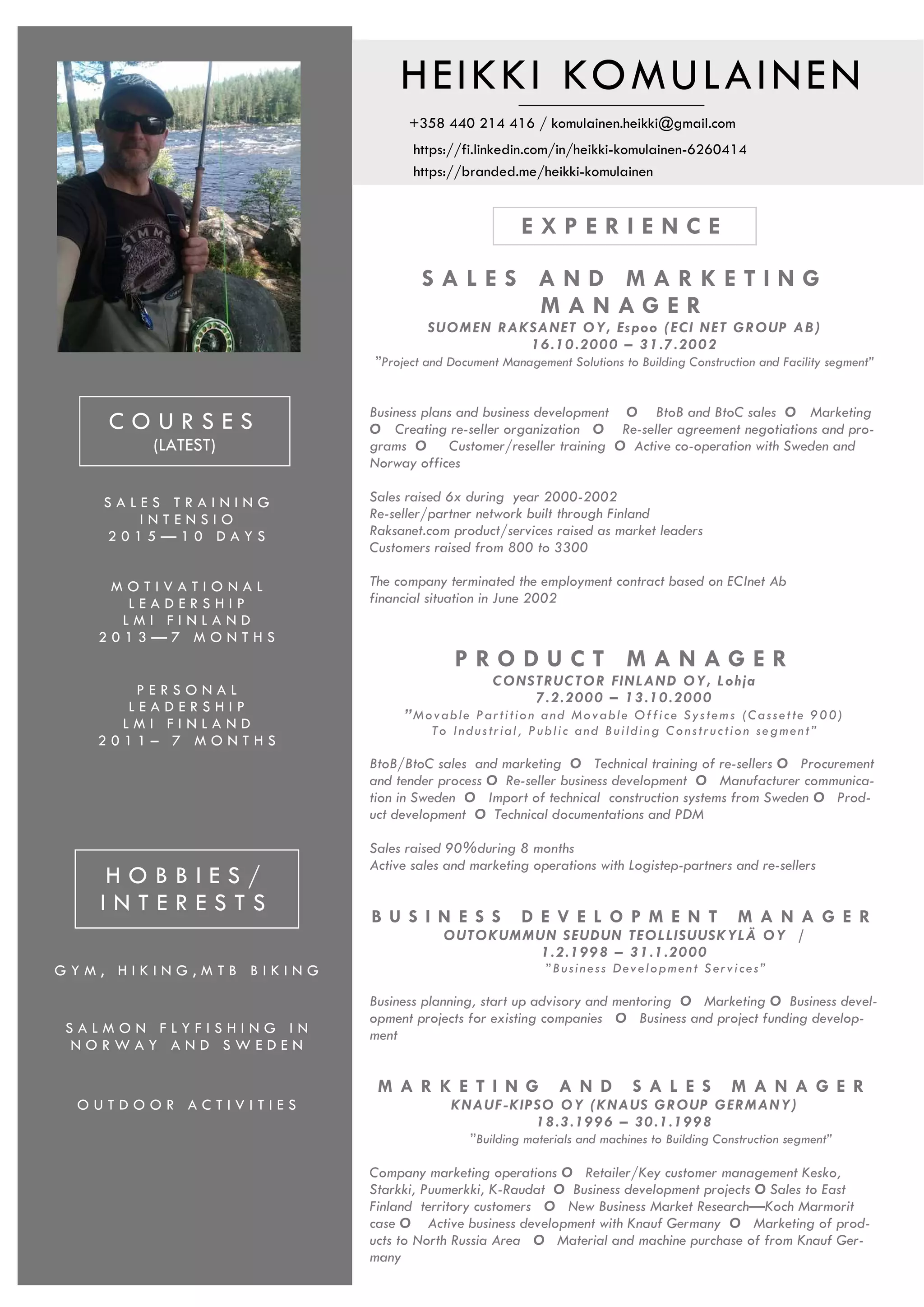 CoverLetter and CV HKo 2.2.2017v3 | PDF