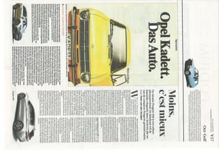 Auto zoekt massa (Opel) | PDF