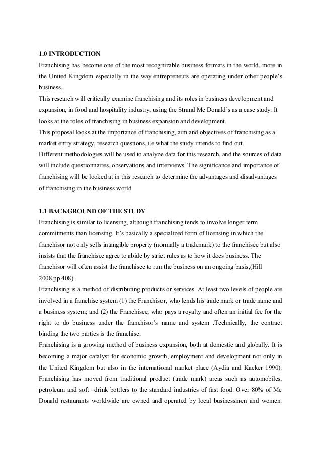 My Dissertation Proposal