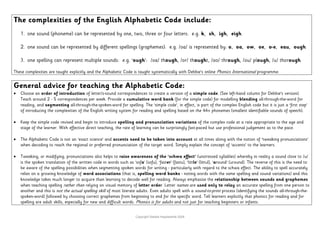 B1 dh alph code overview with teaching points colour | PPT