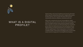 Digital Profiling | PPTX