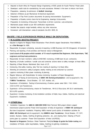 CV for Linkedin | DOCX | Civil Engineering Industry | Industries