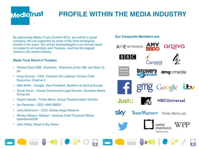 Media Trust Summit sponsorship deck_2015 | PPT