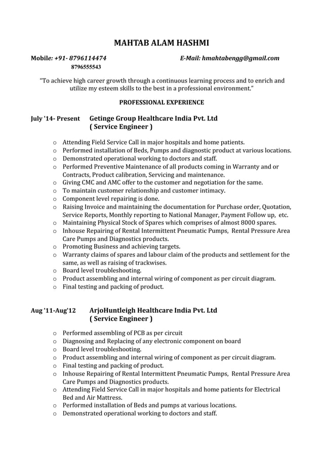Resume_Mahtab | PDF