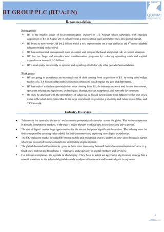 QUMMIF-Equity-Report-BT Plc | PDF