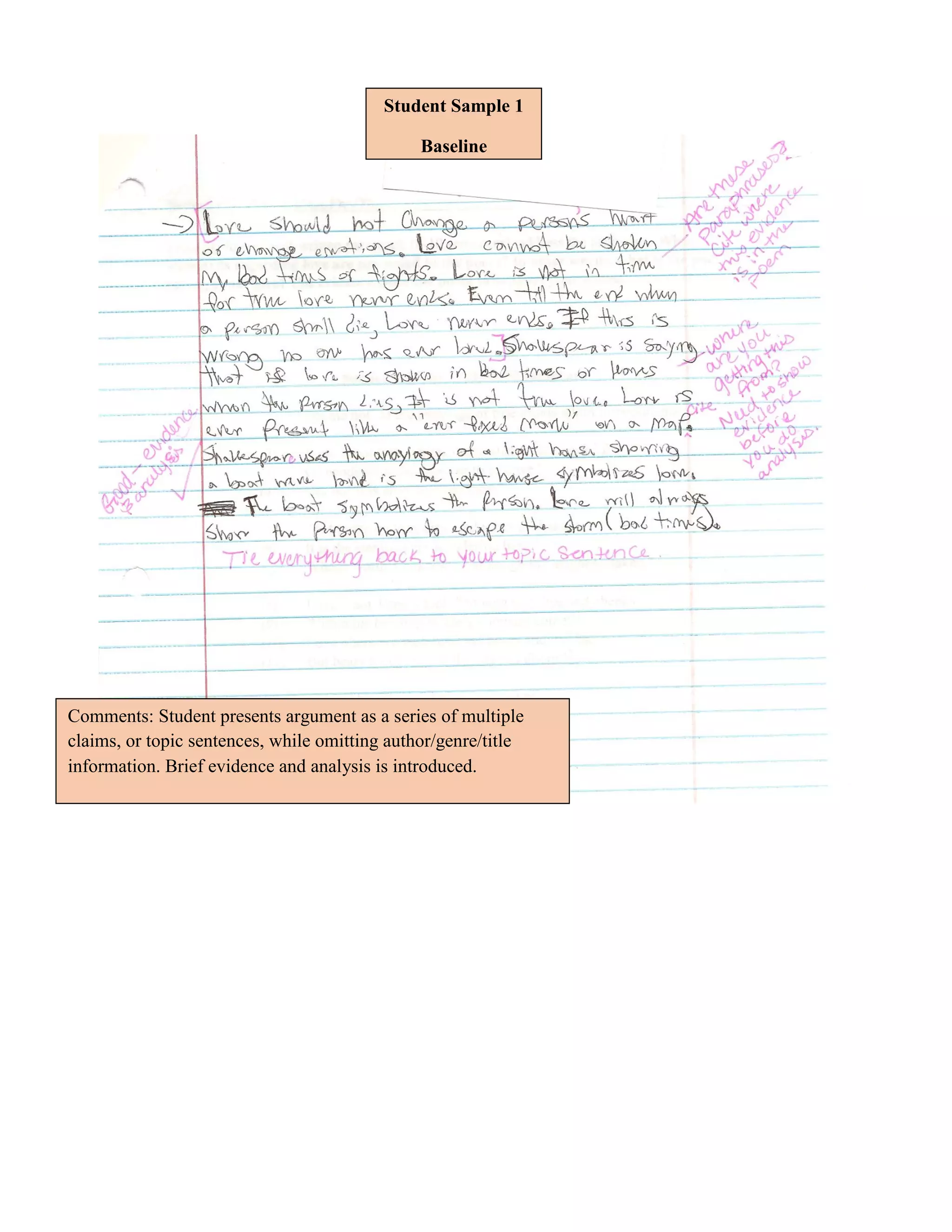 Coleman_Teaching Writing Sample Unit | PDF