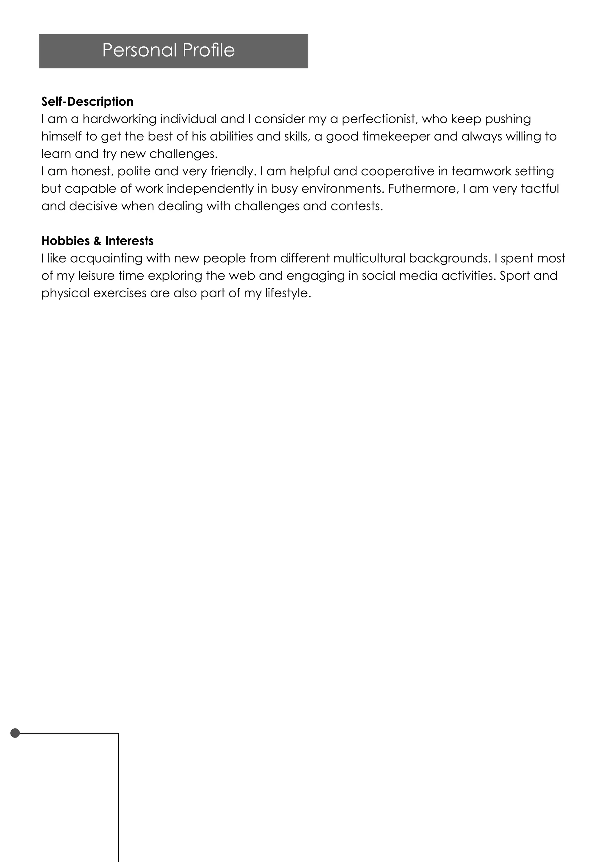 Laban ES CV (Interactive) | PDF