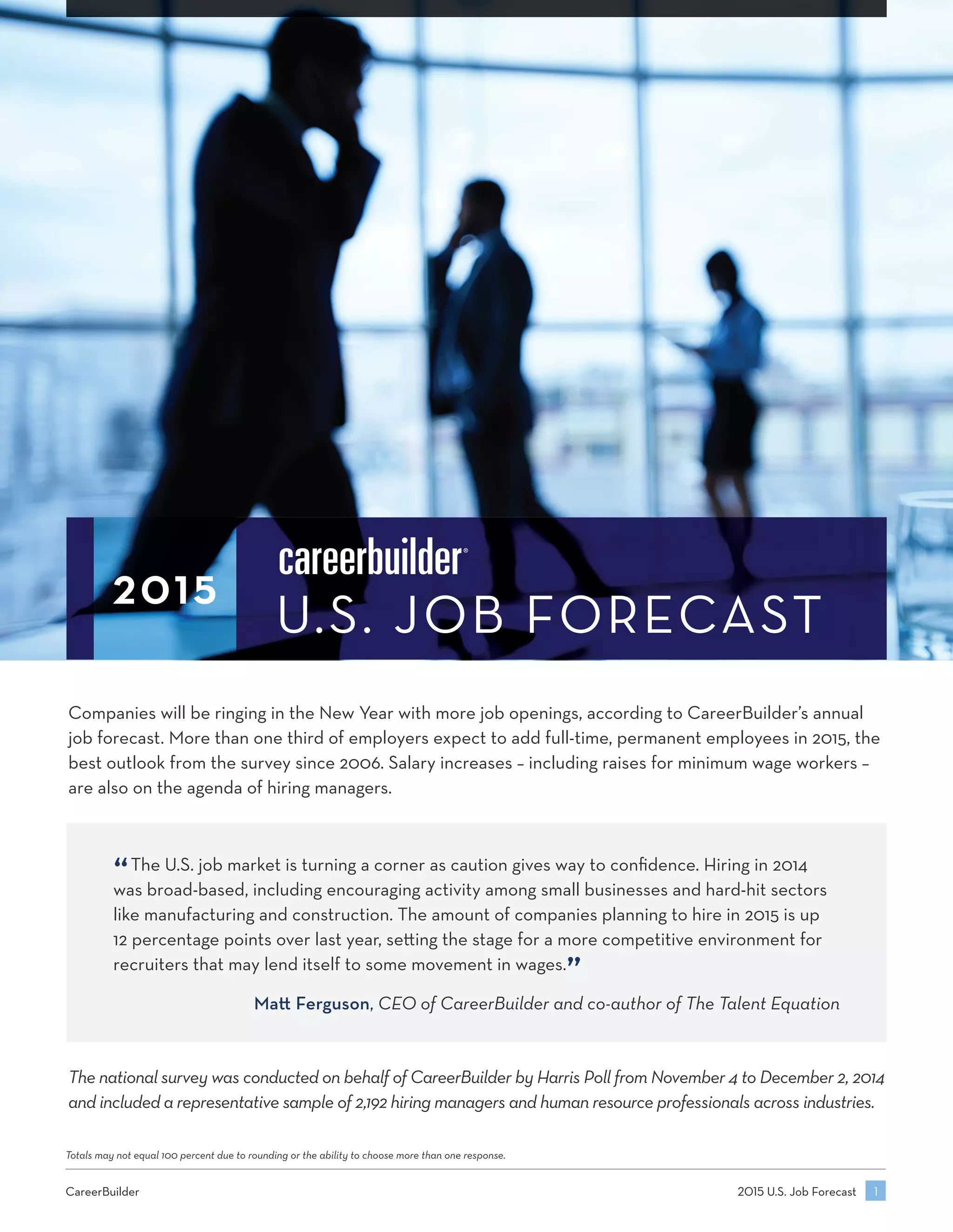 Career Builder-2015 Job forecast | PDF