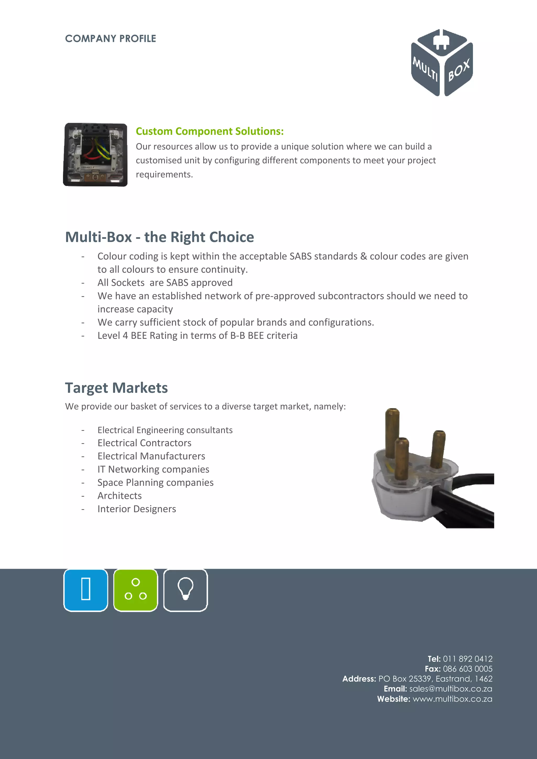 Multi Box Profile | PDF