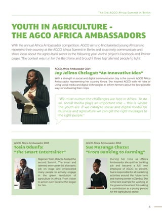 2014 3rd_AGCO Africa Summit-brochure | PDF