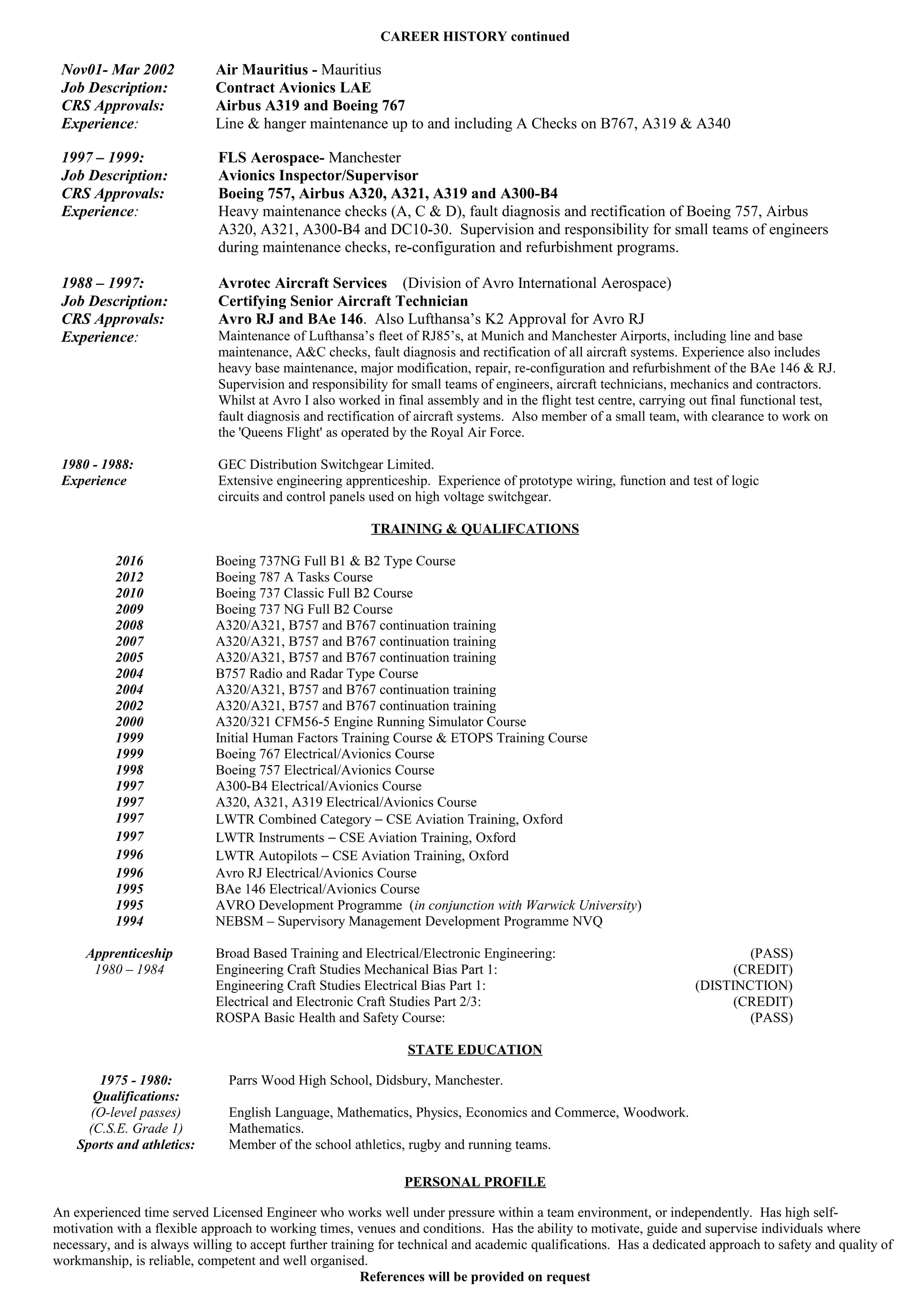 AClarke-CV2016 | PDF