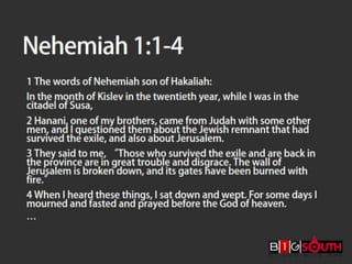 Nehemiah 1 Sermon | PDF