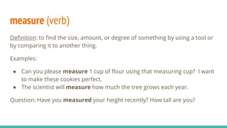 B1 online course vocabulary explanations - module 2 | PPTX