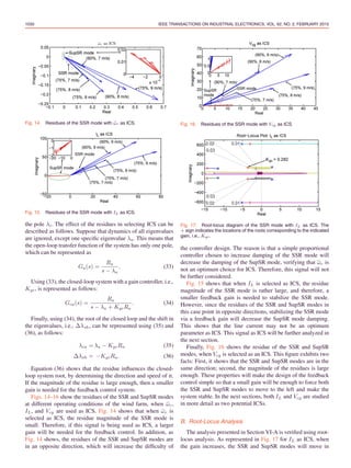 Modeling and Control of Gate-Controlled Series Capacitor Interfaced With a DFIG-Based Wind Farm ...