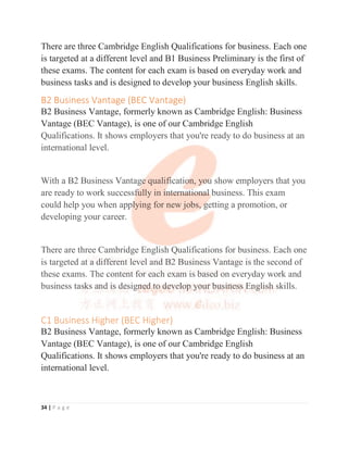 B1 Preliminary (PET) 2800 English Vocabulary B1 中级 2800英语词汇 Version ...