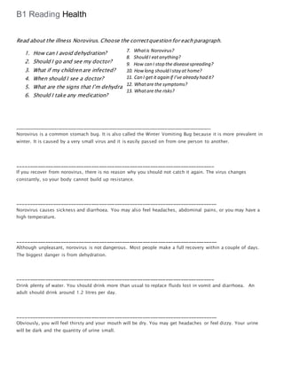 B1 reading health | DOCX