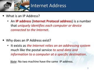 2.2.1.4 internet address amrizah | PPTX | Computer Networking | Computing