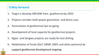 B2 - Status of Geothermal Development in Tanzania | PPT