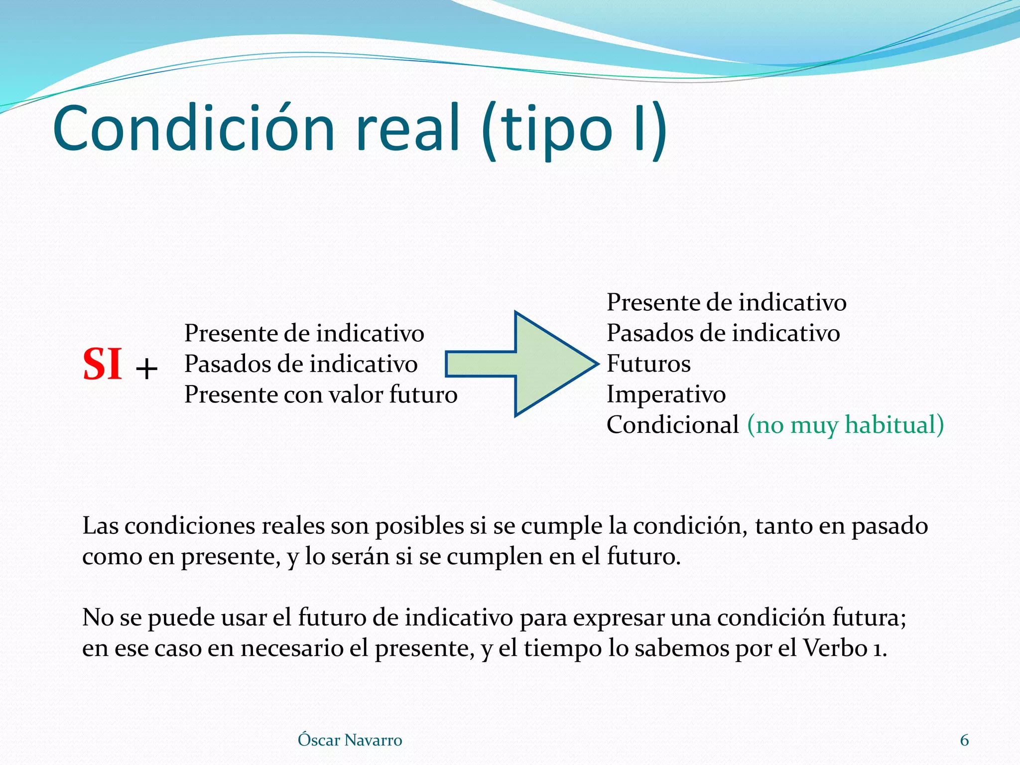 Oraciones condicionales - B2 | PPTX