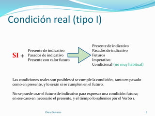 Oraciones condicionales - B2 | PPTX