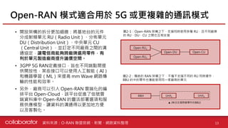 新趨勢：Open RAN | PPTX