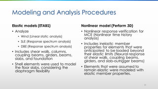 CASE STUDY: PERFORMANCE-BASED SEISMIC DESIGN OF REINFORCED CONCRETE ...