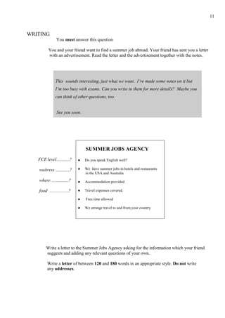B2 sample with keys | PDF
