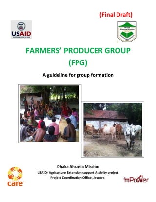 Final draft of Producer Group guideline 2013 | DOCX