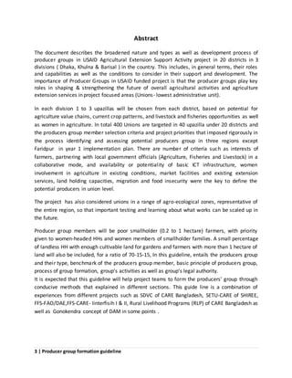 Final draft of Producer Group guideline 2013 | DOCX