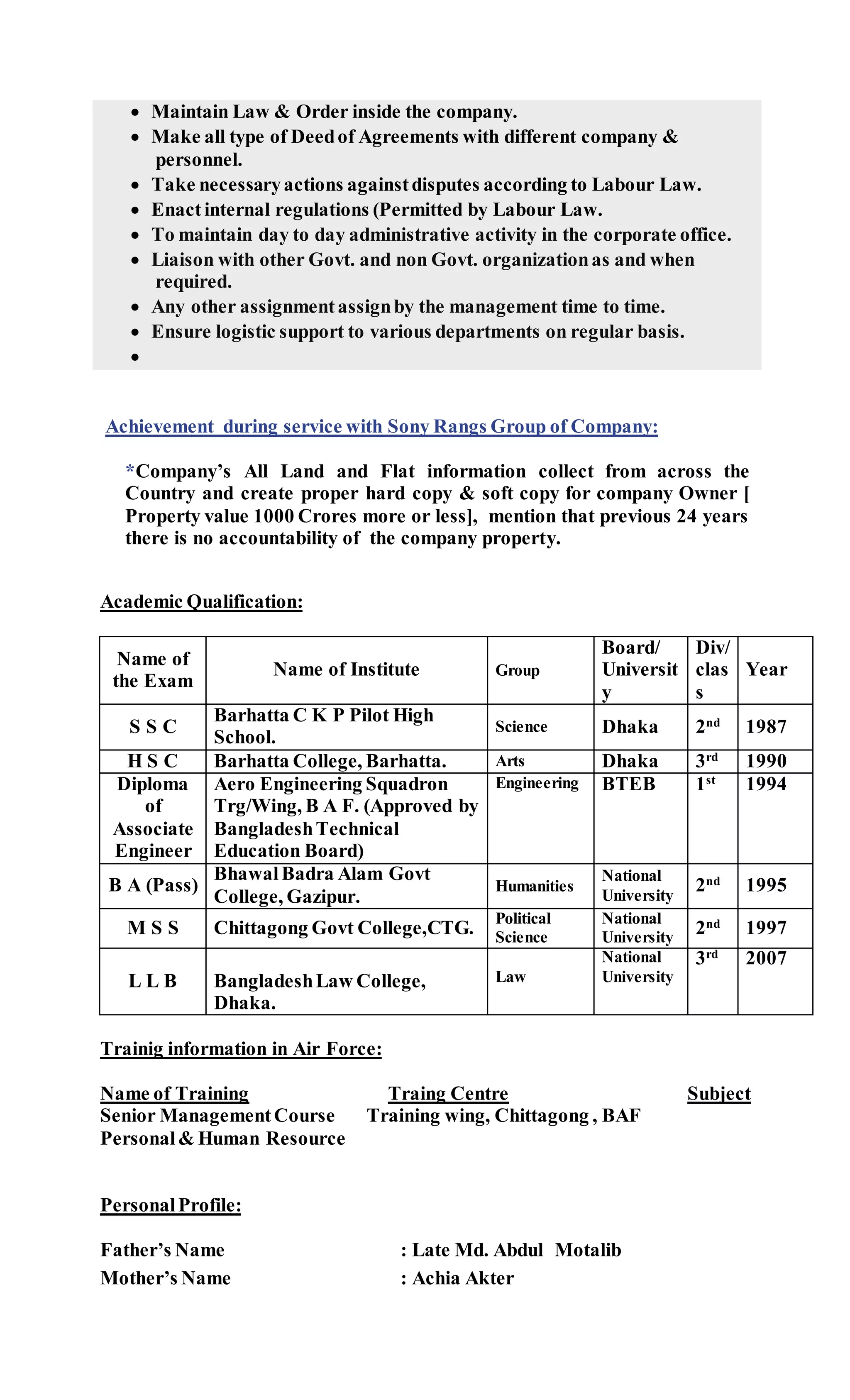 cv of azim 2014 | PDF