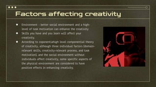 Does Virtual Reality Augment Human Creativity? | PPTX