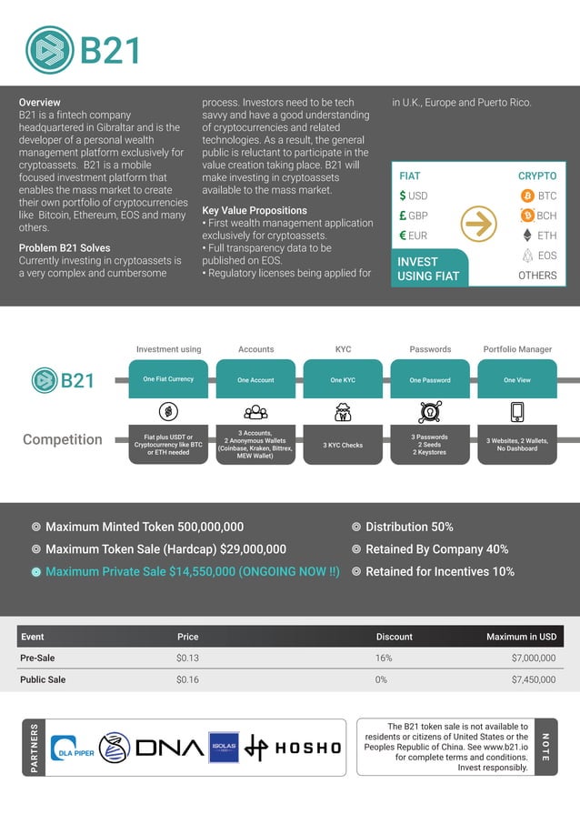 B21 One Pager English | PDF
