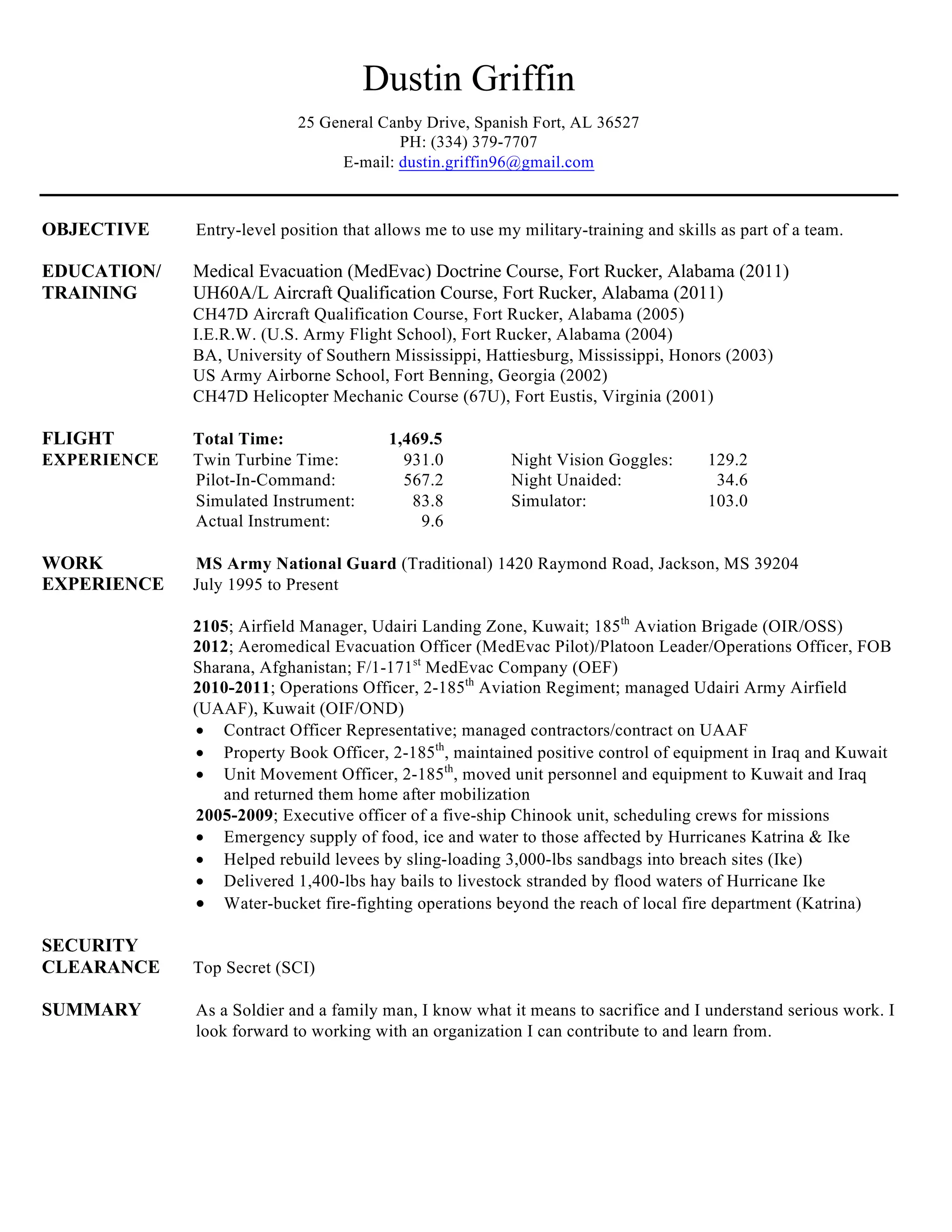 Resume, Griffin | PDF
