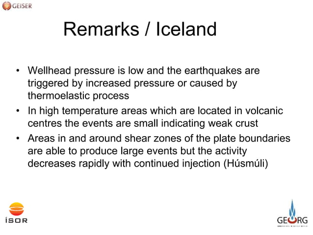 B2 Kristján Ágústsson The importance of the GEISER project | PPT