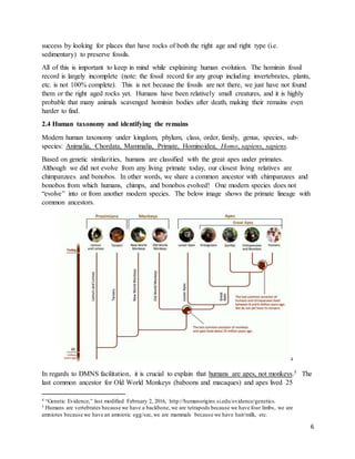 Human Evolution Training Manual- Final | DOCX | Geology | Science