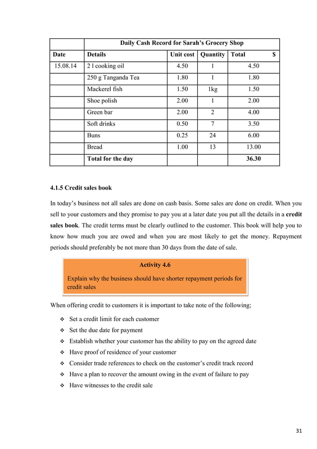 BOOK FOR RECORD KEEPING - latest | PDF | Business Accounting & Finance ...