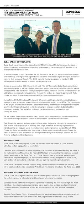 Press Release Espresso | PDF