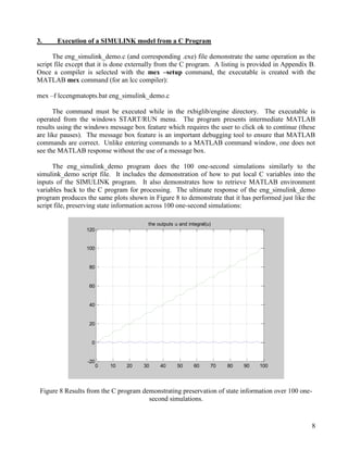 External Interface to SIMULINK | PDF