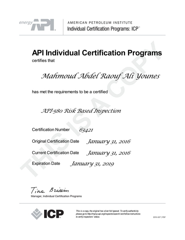 API 580_cert_copy | PDF | Information and Network Security | Computing