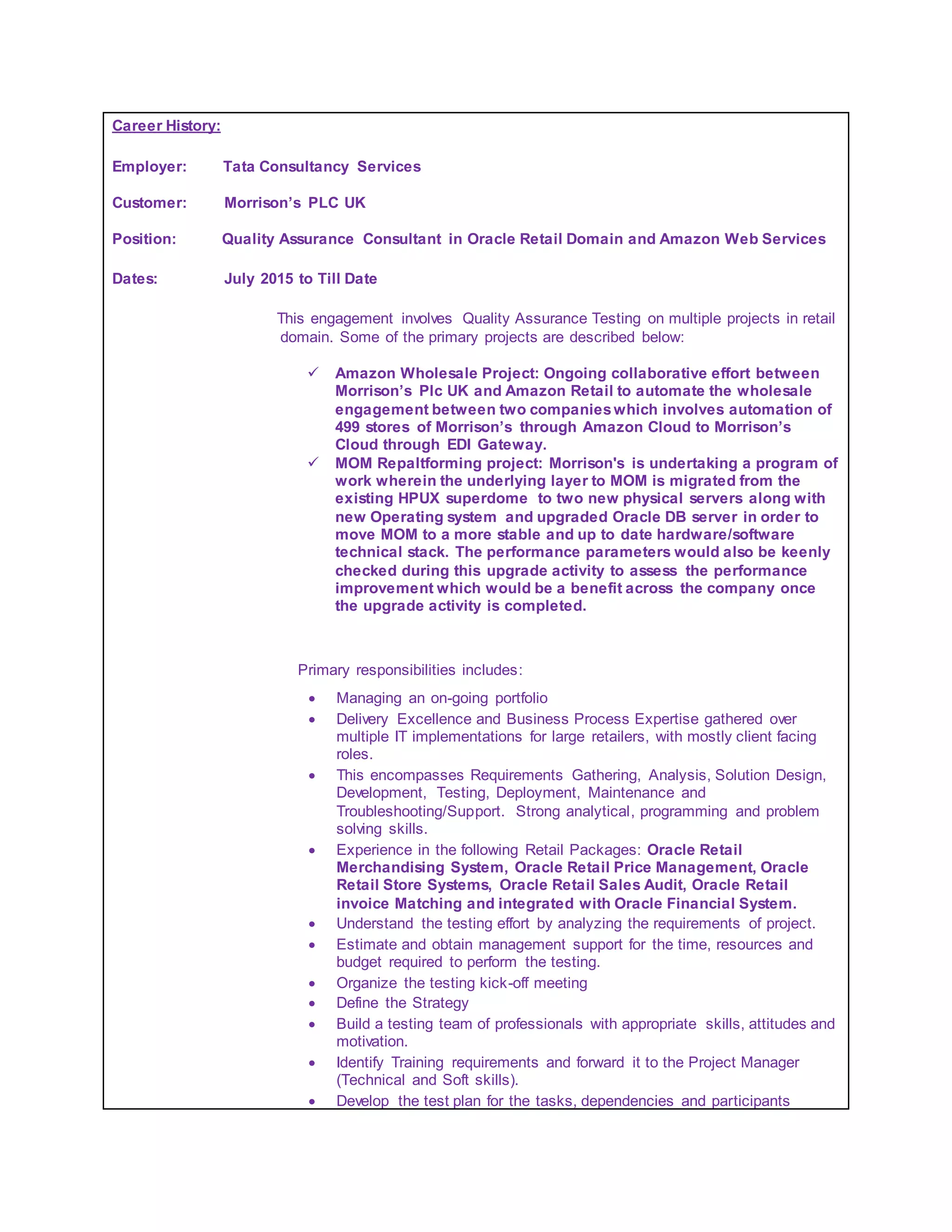 SQA Manager_Profile_Suman Kumar Ghosh | DOCX